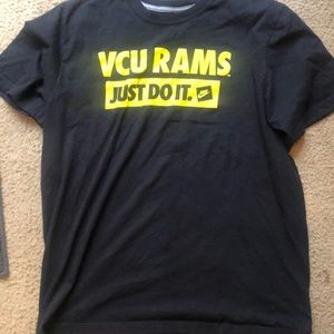 Nike | Shirts | Vcu Rams Just Do It Shirt | Poshmark